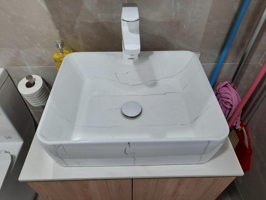 Toilet sink, Furniture & Home Living, Bathroom & Kitchen Fixtures on ...