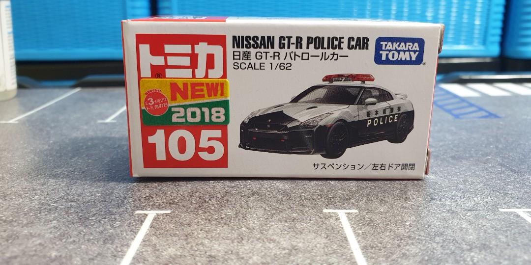 Tomica Nissan GT R35 Police, Hobbies & Toys, Toys & Games on Carousell