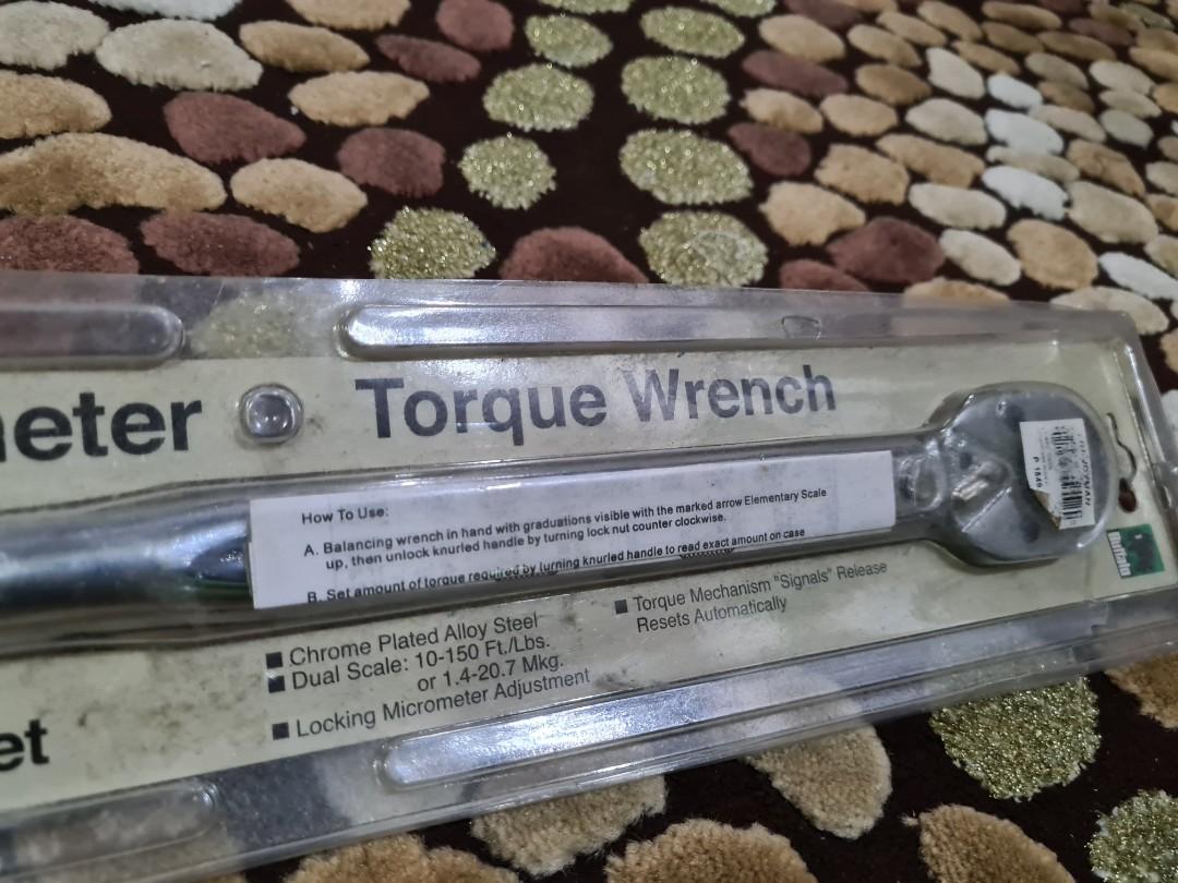 Torque Wrench, Hobbies & Toys, Stationery & Craft, Craft Supplies ...