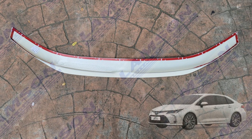 Toyota Corolla Altis 12th Generation 2020 - 2022 Spoiler No Paint, Car ...