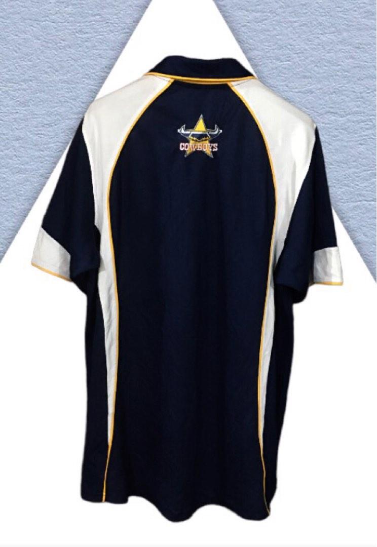 Toyota spons by Cowboys & NRL Tri Color Dri-fit Casual Polo Shirt, Men ...