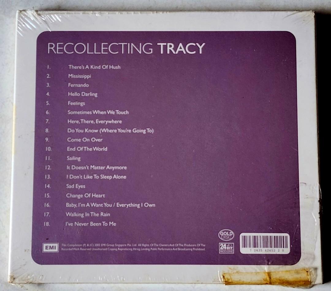 Tracy Huang ~ Recollecting ( 24K GOLD DISC ) CD, Hobbies & Toys, Music ...