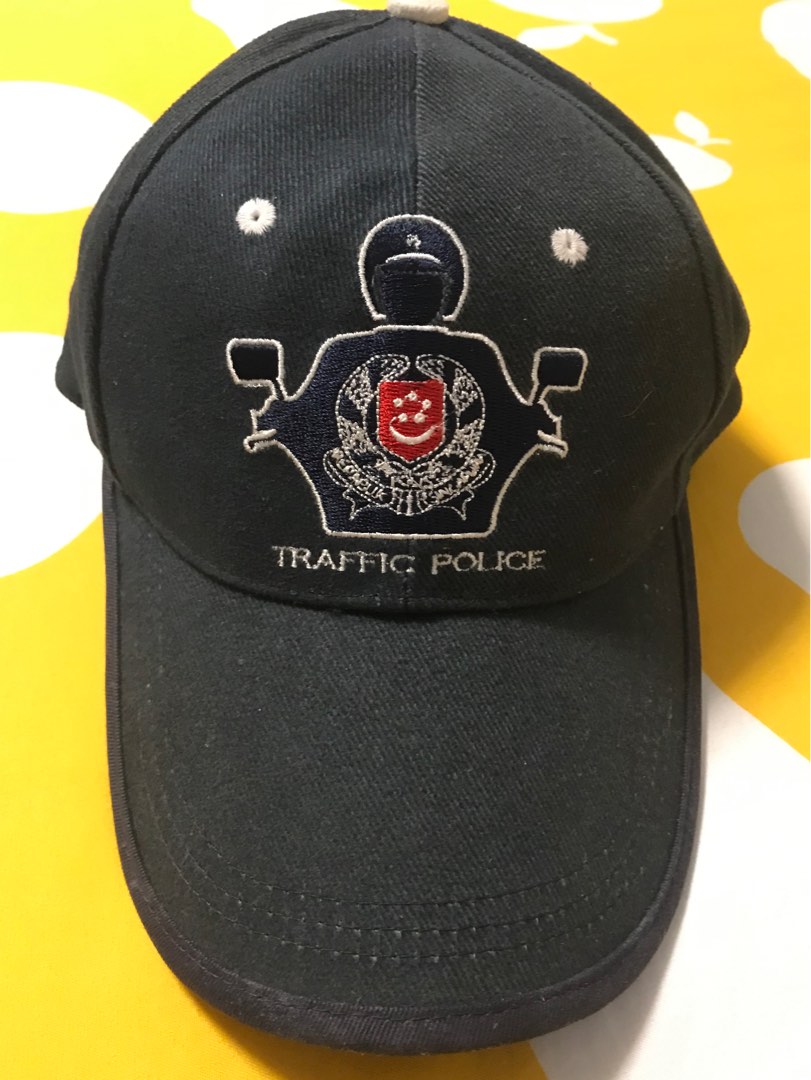 Traffic Police Embroidered Logo Cap - Rare Collection, Men's Fashion ...