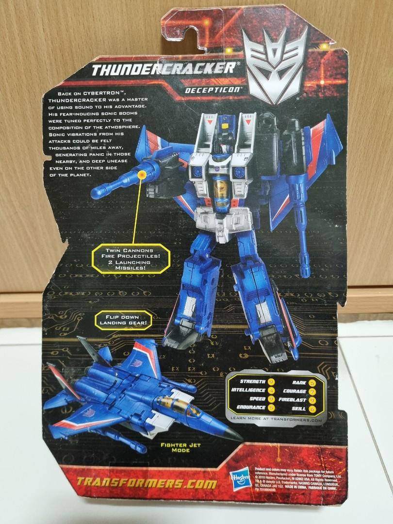 Transformers Generations Thundercracker Hobbies And Toys Toys And Games On Carousell