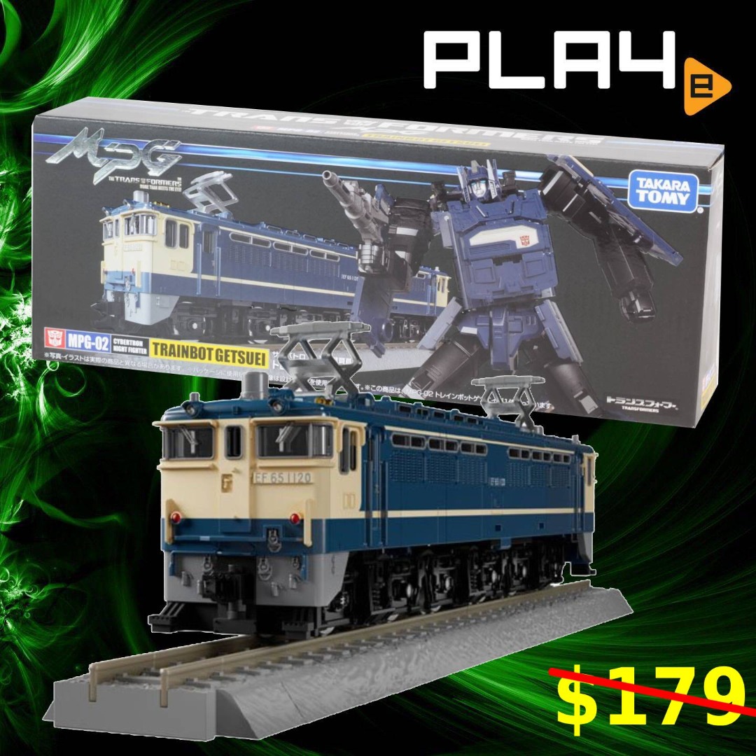 Transformers MPG-02 Trainbots Getsuei (7102031) Brand New, Hobbies ...