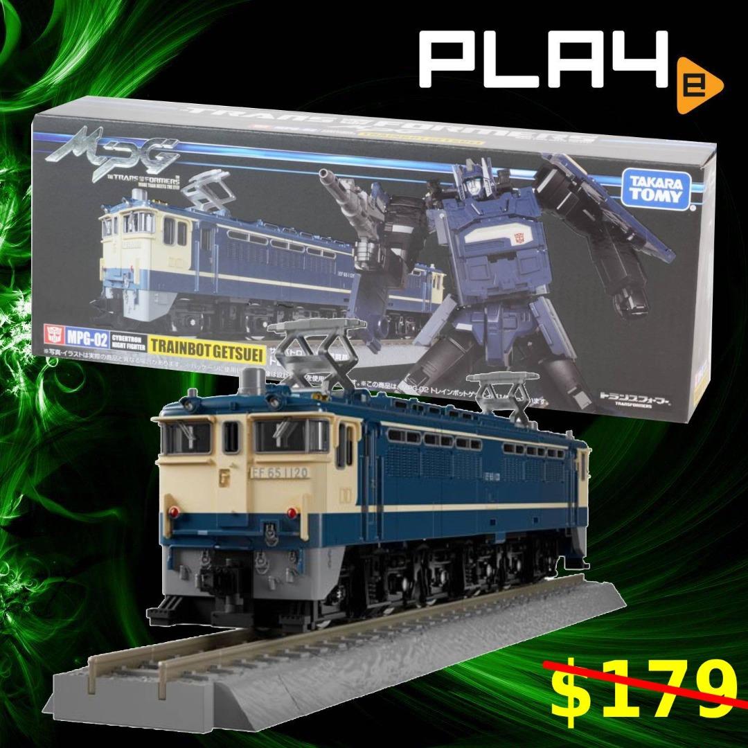 Transformers MPG-02 Trainbots Getsuei (7102031) Brand New, Hobbies ...