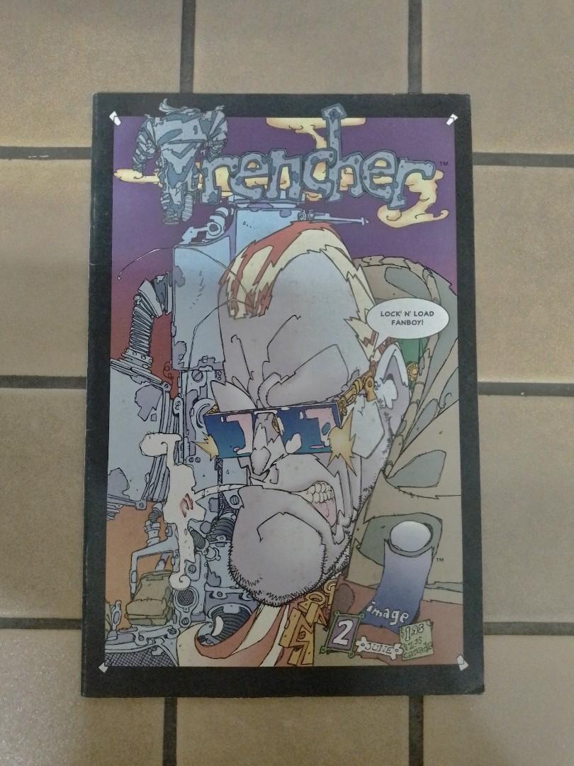 Trencher #2 ( Keith Giffen - Cover Art ) Image Comics, Hobbies & Toys ...