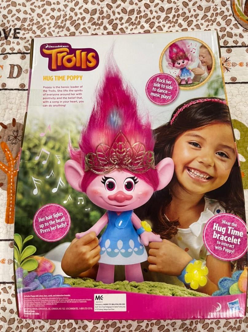Trolls - Hug Time Poppy, Hobbies & Toys, Toys & Games on Carousell