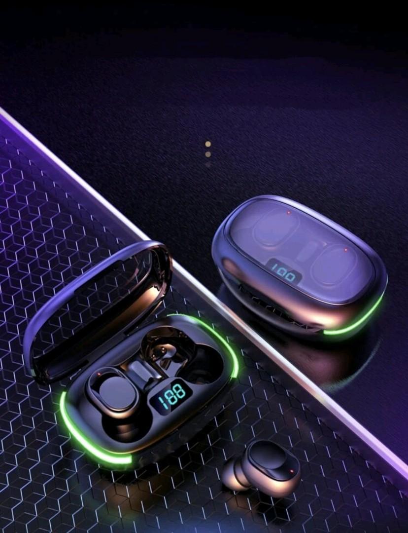 true wireless power light earbuds with wireless charging case, Audio ...