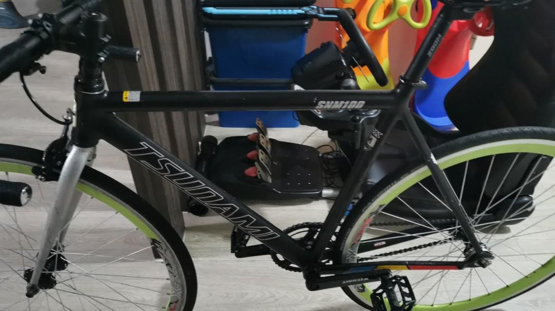 Tsunami SNM 100 fb(SUPER URGRNT), Sports Equipment, Bicycles & Parts ...
