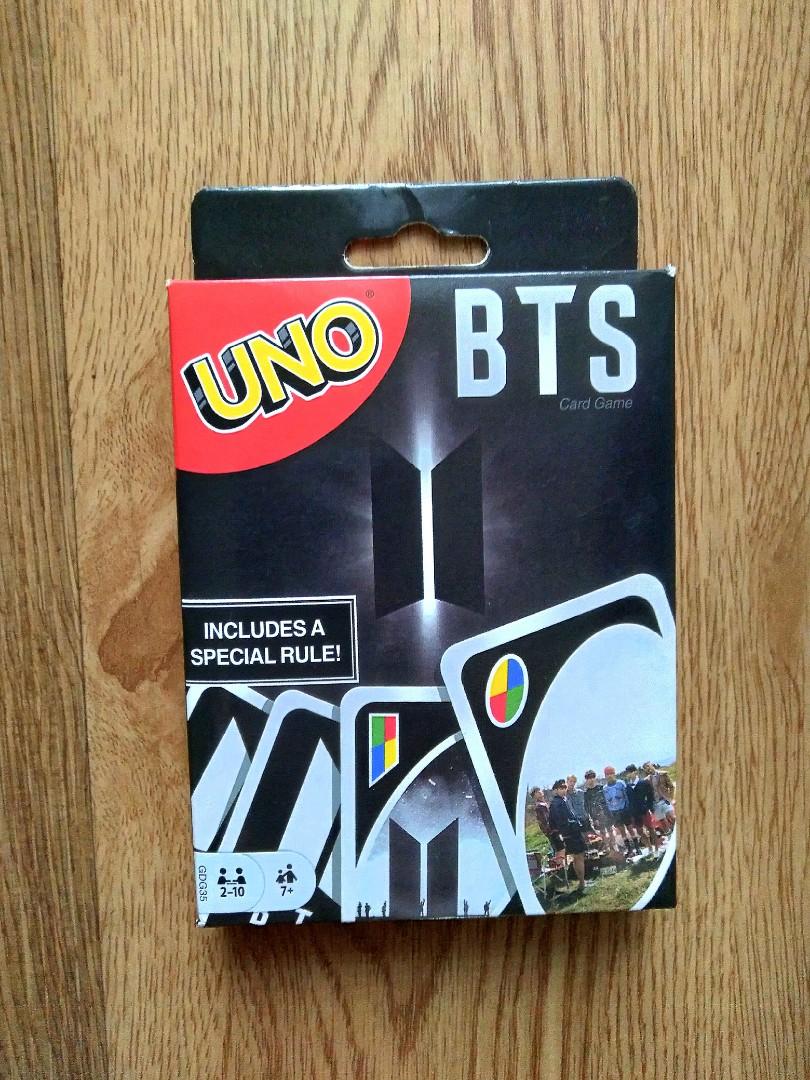 UNO - BTS Card Game, Hobbies & Toys, Toys & Games on Carousell