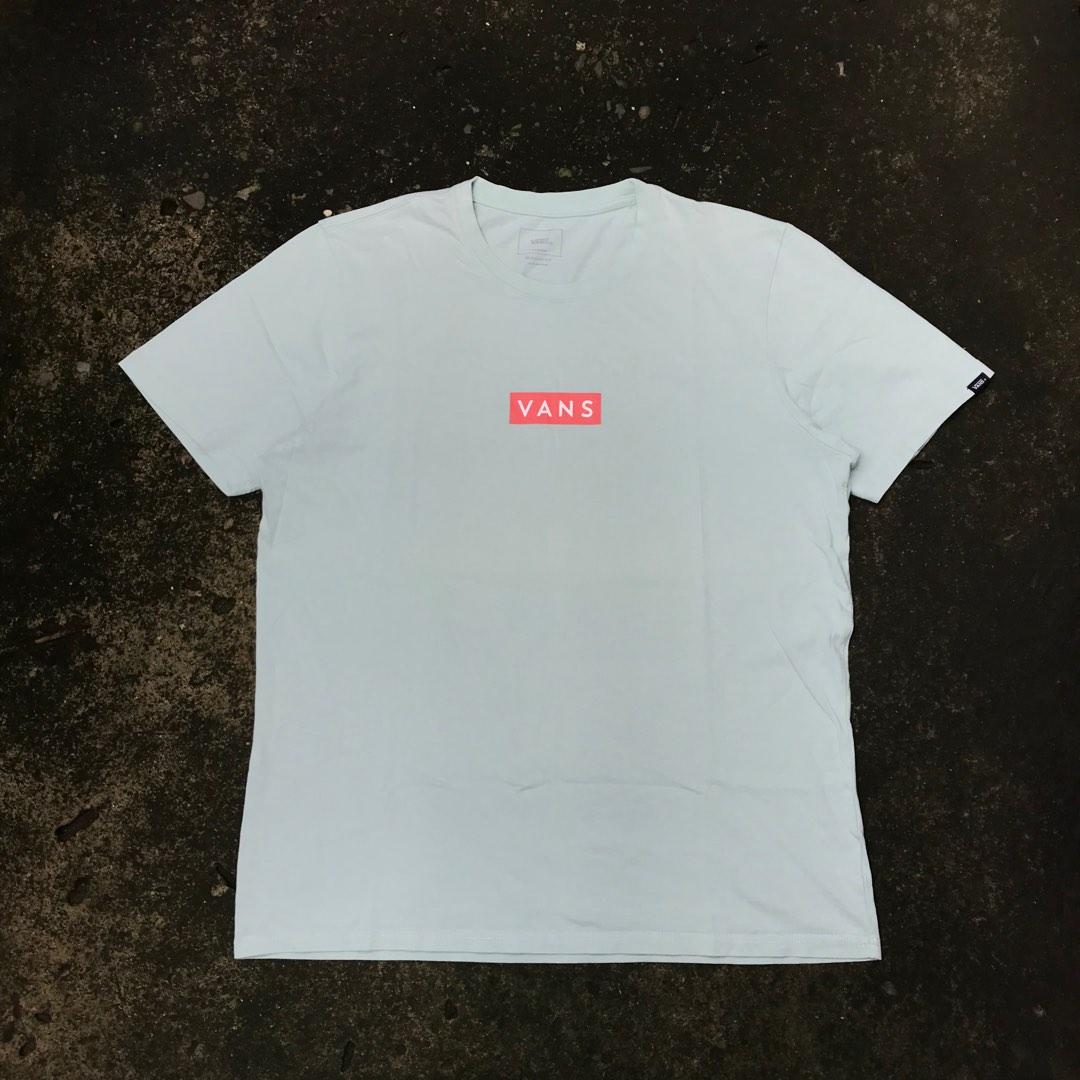 Vans Box Logo Shirt, Men's Fashion, Tops & Sets, Tshirts & Polo Shirts ...