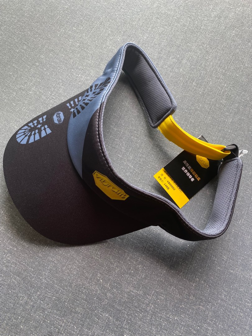 Vibram Visor / Running Cap /Hat - Black 02 行山跑步運動太陽帽, 運動產品, 其他運動配件 ...