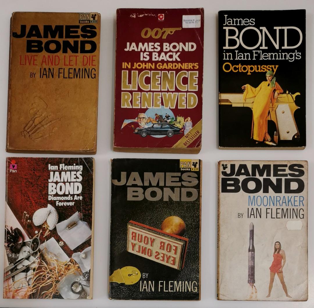 Vintage. JAMES BOND books, Hobbies & Toys, Books & Magazines ...