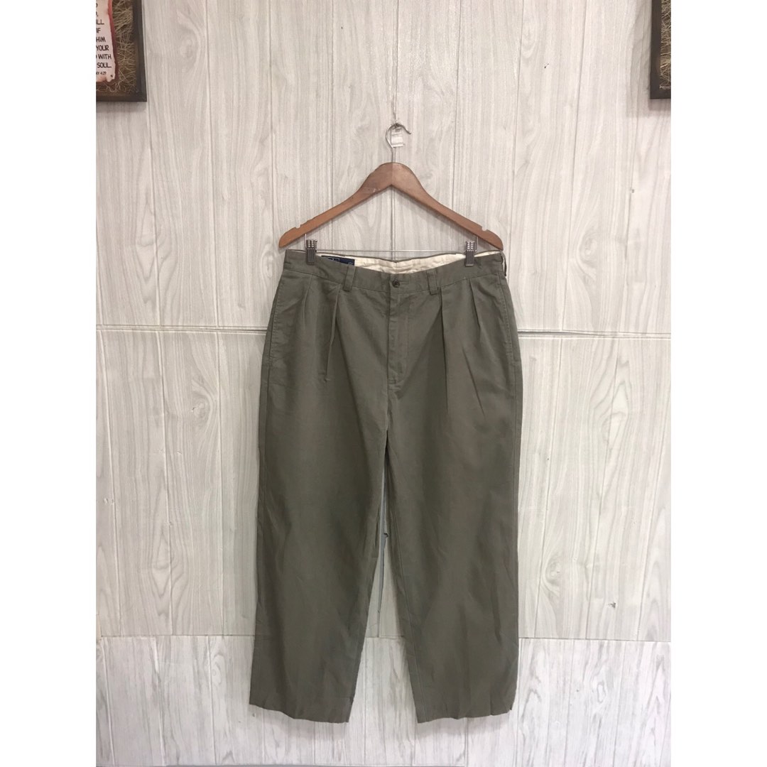 Vintage Ralph Lauren Andrew Pants, Men's Fashion, Bottoms, Chinos on Carousell
