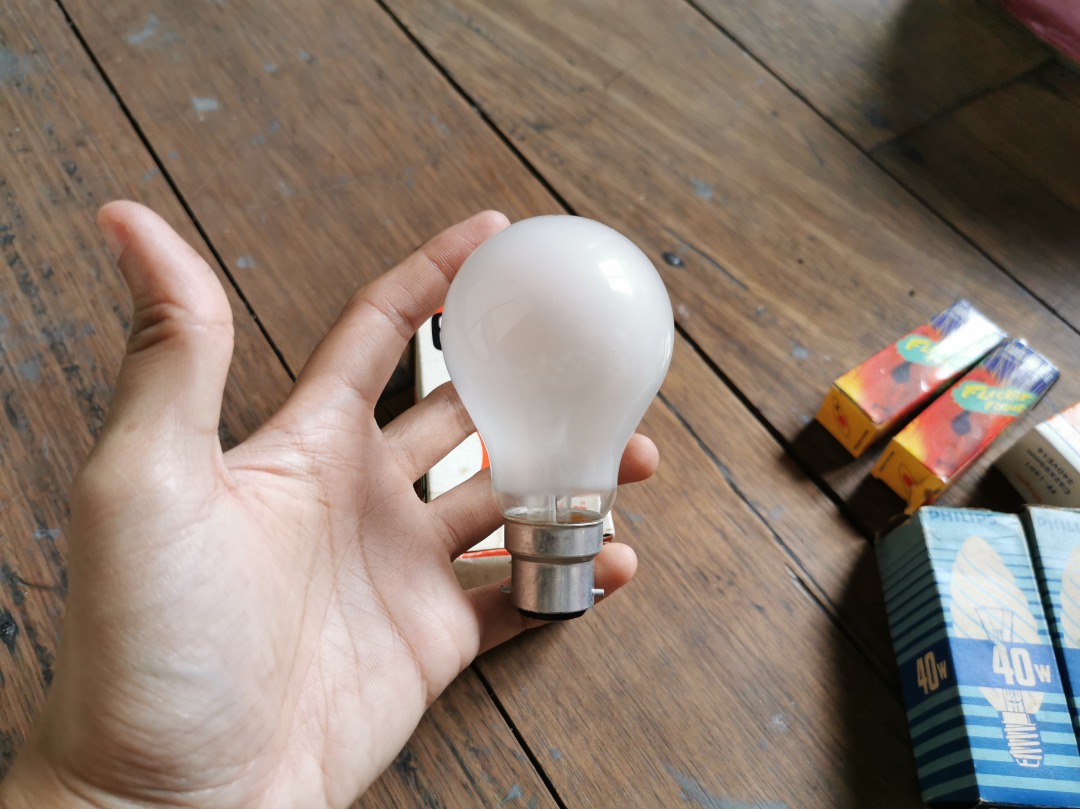 Vintage Thorn Light Bulb 60W, Furniture & Home Living, Lighting & Fans ...