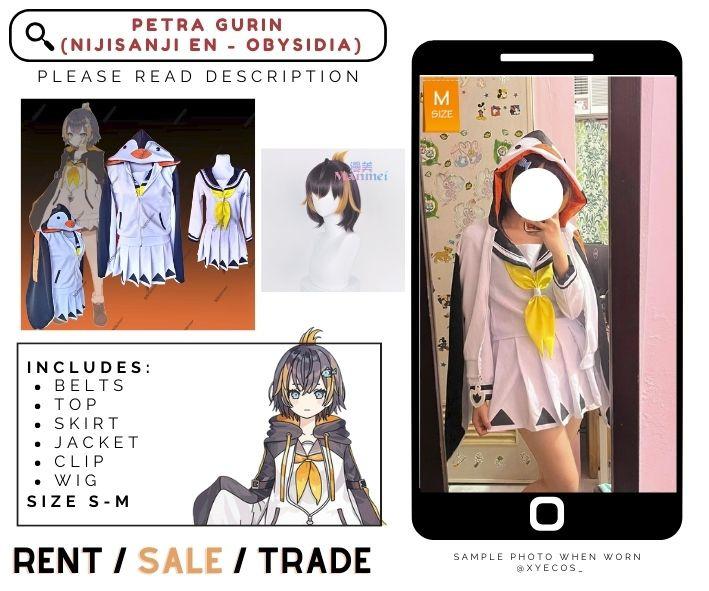 VTuber Streamer Nijisanji EN NIJIEN Female Petra Gurin Obsydia Cosplay ...