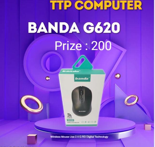Wireless Mouse BANDA G620, Computers & Tech, Parts & Accessories, Mouse ...