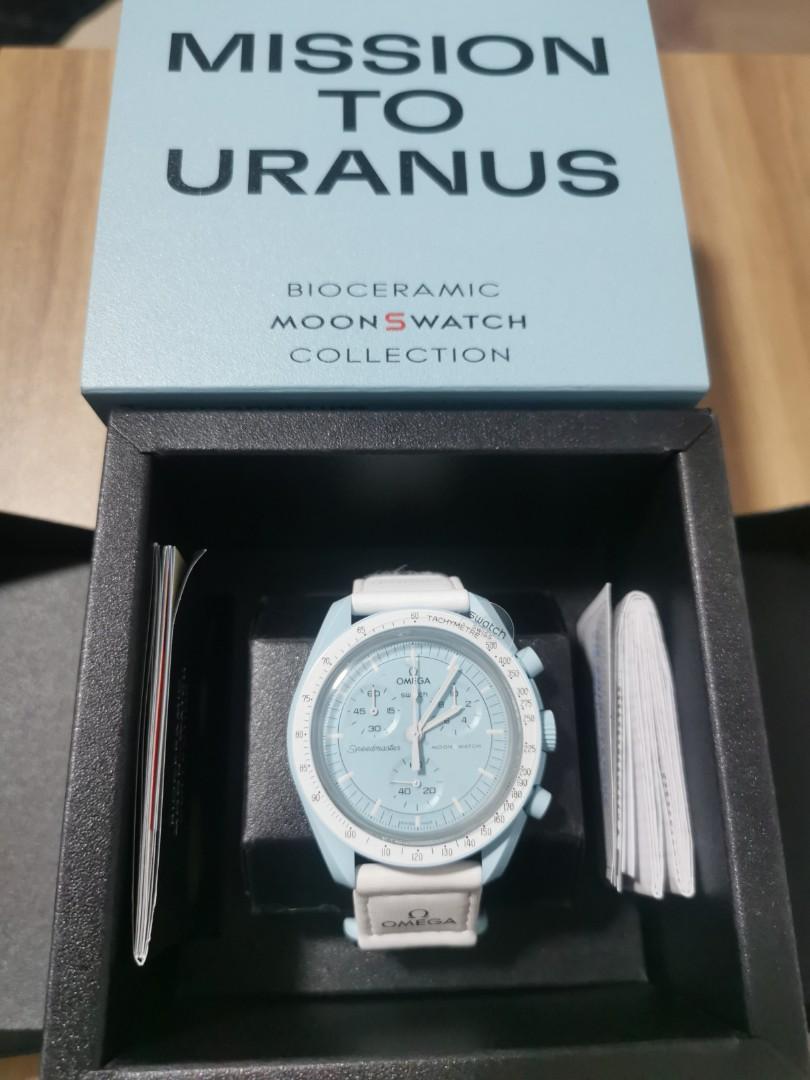 WTT Uranus Moonswatch for Jupiter Moonswatch, Luxury, Watches on Carousell