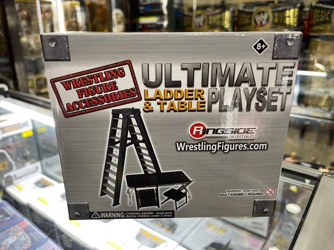 WWE Ringside Collectibles Ultimate Ladder & Table Playset, Hobbies ...