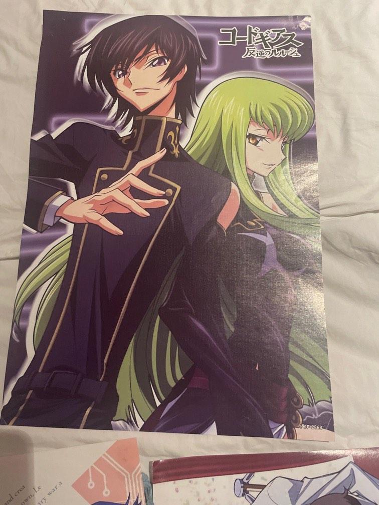 X3 code geass posters from Japan anime, Hobbies & Toys, Toys & Games on ...
