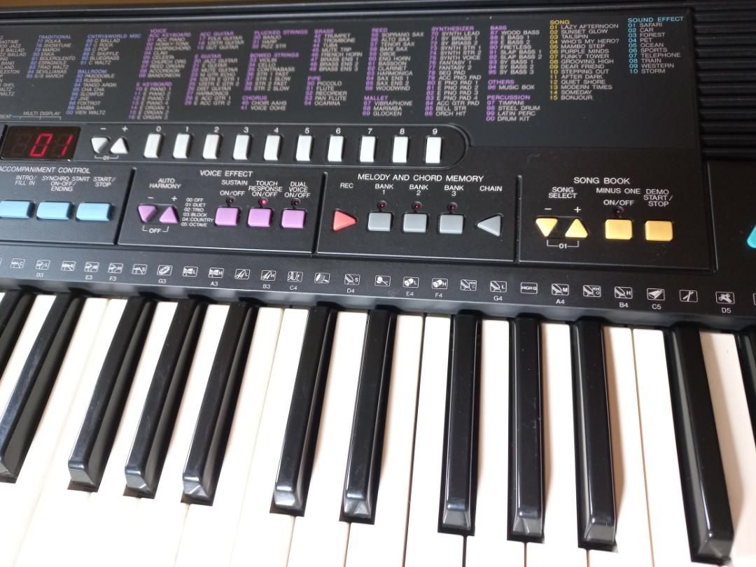 Yamaha PSR-310 Touch Response 61-Key Piano Keyboard, Hobbies & Toys ...