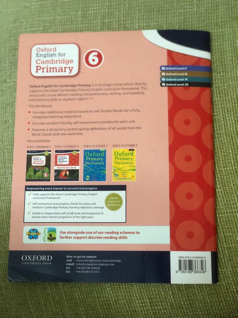 Year 6 Cambridge books, Hobbies & Toys, Books & Magazines, Assessment ...