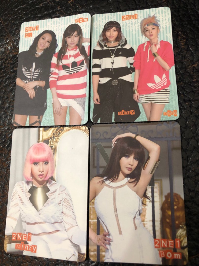 Yescard 2ne1 cl bom minzy dara yes card, 興趣及遊戲, 收藏品及紀念品, 韓流 - Carousell