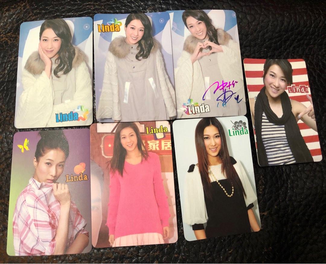 Yescard linda chung ka yan 鍾嘉欣 金燙 金簽 彩簽 yes card, 興趣及遊戲, 收藏品及紀念品, 古董收藏 - Carousell