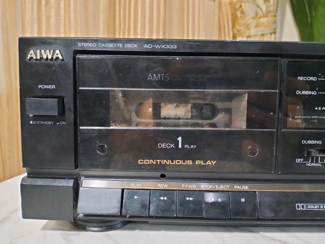 Aiwa Dual Cassette Player Recorder