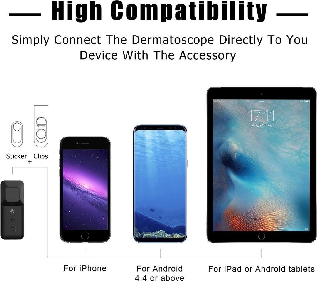 [1417]SKIARY Smartphone Dermatoscope ,skin analyzer Microscopy ...