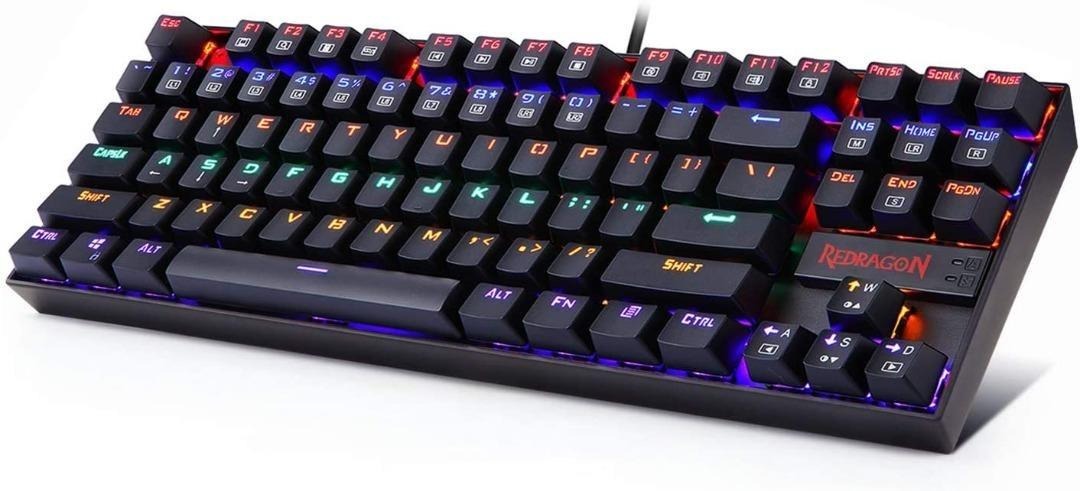 [1433] Redragon K552 Mechanical Gaming Keyboard LED Rainbow Backlit ...