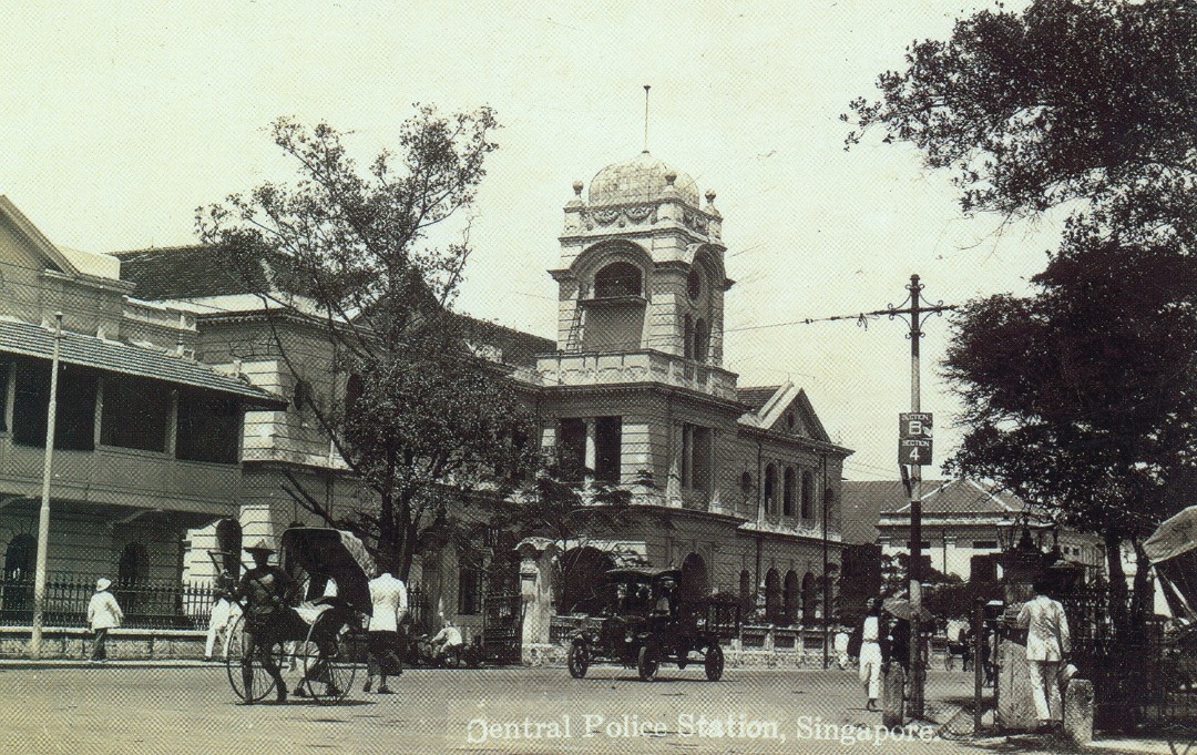 1920 Central Police Station at South Bridge Road. (Rare Vintage ...