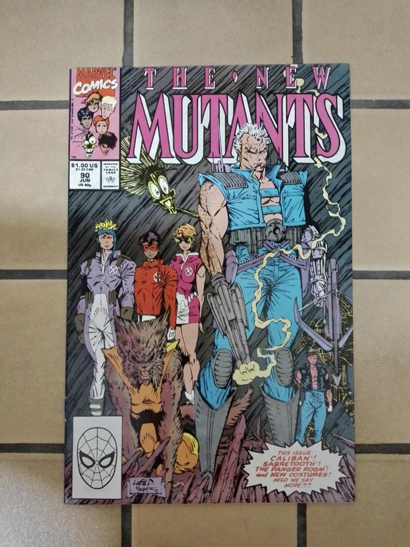 1st app Samson ( Mutant ) The New Mutants #90 ( Rob Liefeld - Cover Art ...