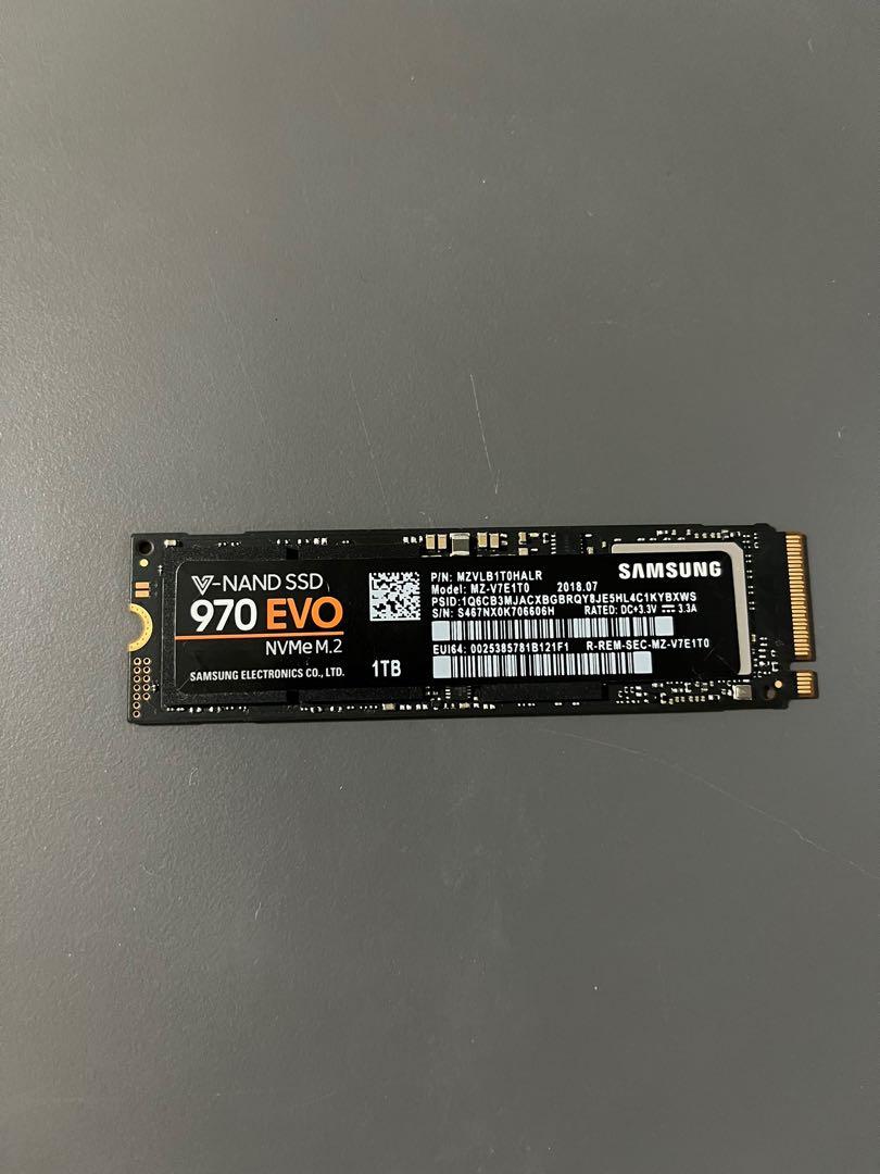 1Tb SSD MNVE M.2 Samsung 970 EVO, Computers & Tech, Parts & Accessories ...