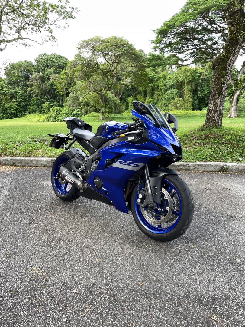 2021 Yamaha R6, Motorcycles, Motorcycles for Sale, Class 2 on Carousell