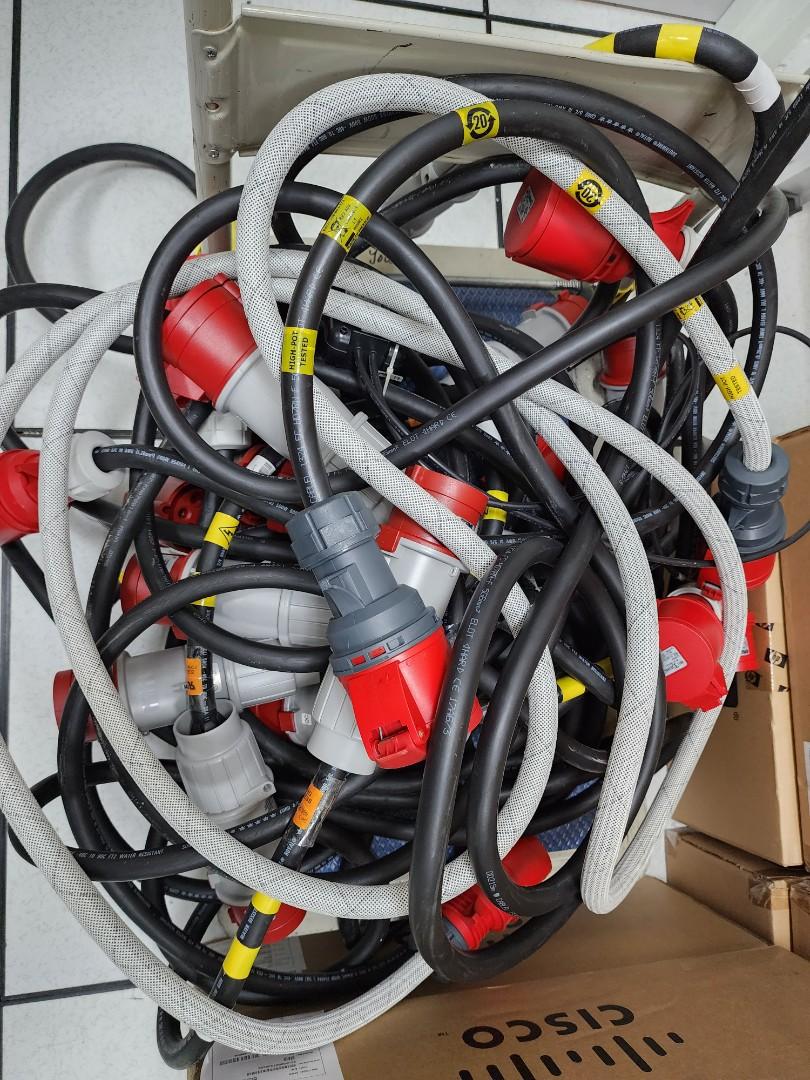 32 Amp Power Cable with Ceeform Socket, TV & Home Appliances ...