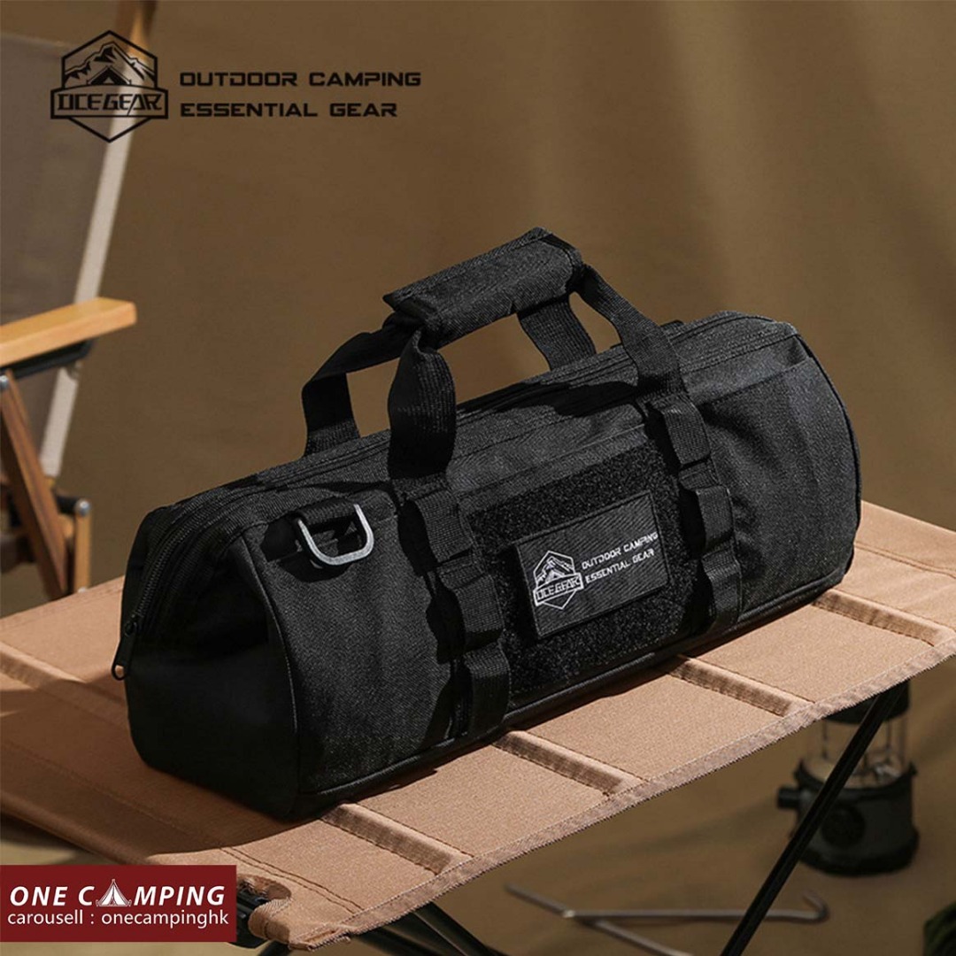 露營工具包 地釘 天幕桿 戰術包 camping tactcal toolkit OCE GEAR手提收納包 多用途, 運動產品, 行山及露營 ...