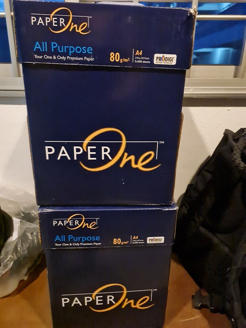 A4 80gm paper one, Hobbies & Toys, Stationery & Craft, Stationery ...