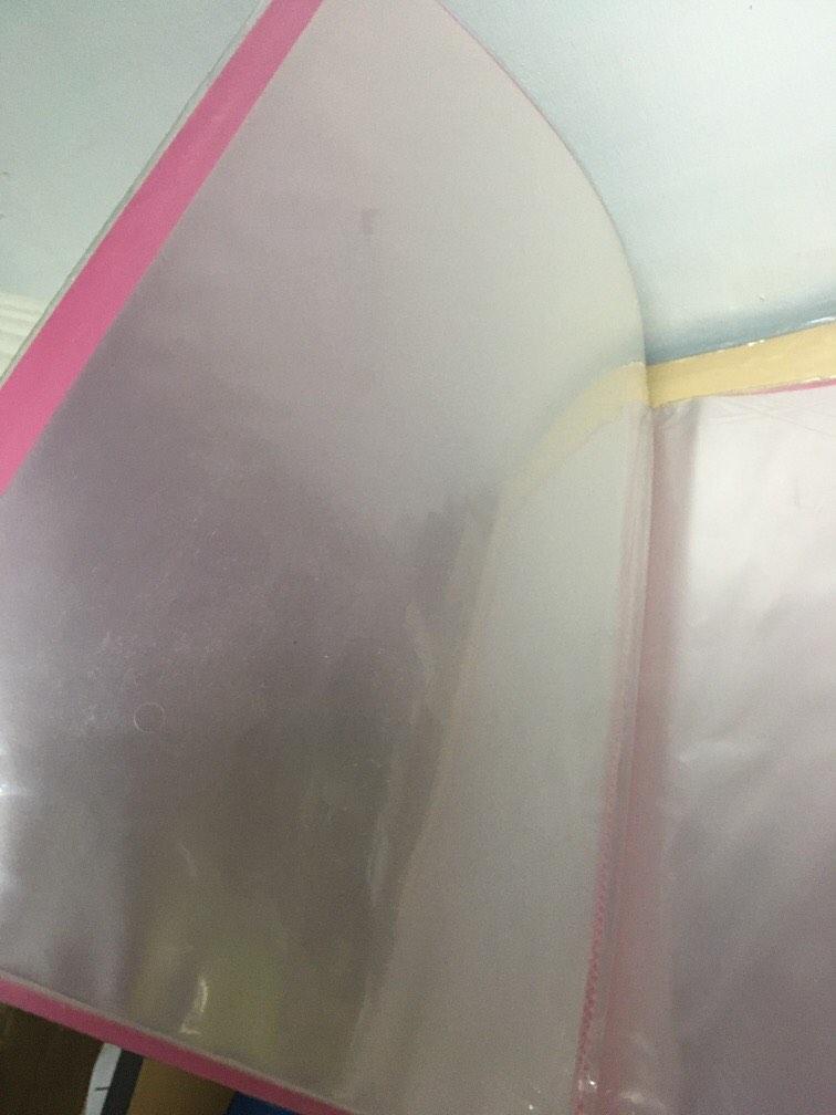 A4 Pink Clear Book clearbook NEW, Hobbies & Toys, Stationary & Craft ...