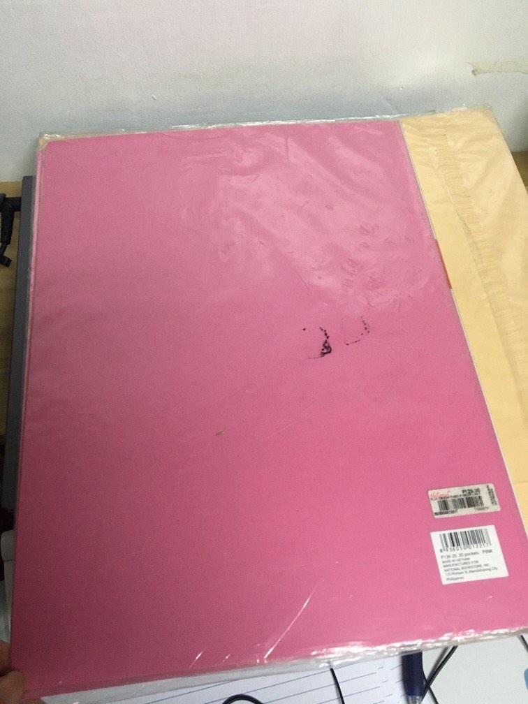 A4 Pink Clear Book clearbook NEW, Hobbies & Toys, Stationary & Craft ...