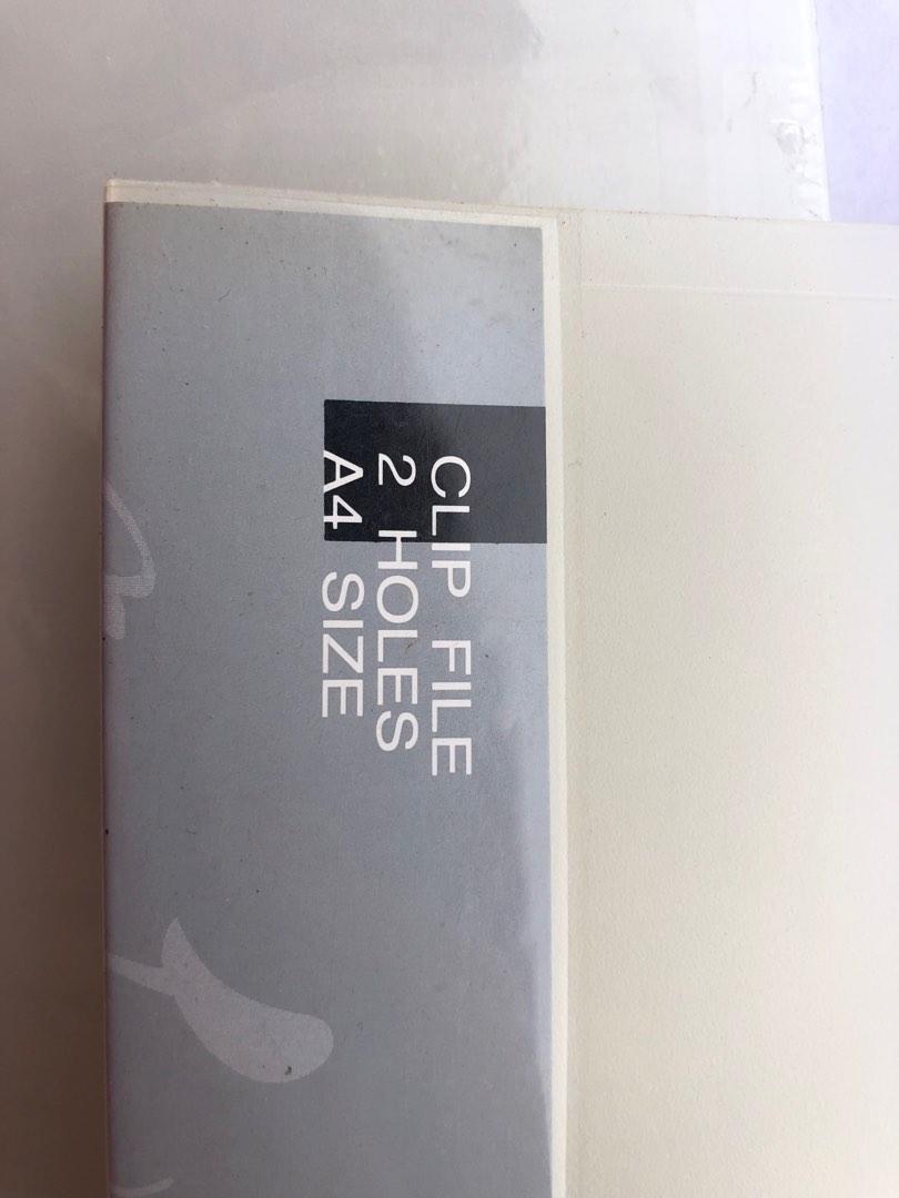 A4 Size Clip File with 2 Holes Subject File Notes Folder Secondary ...