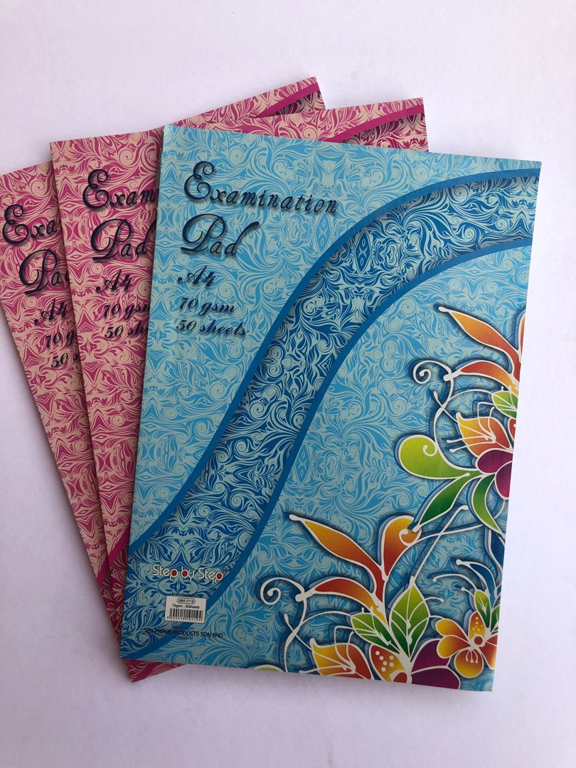 A4 Test Pad Examination Pad Account Book Nota Tulisan Karangan, Hobbies ...