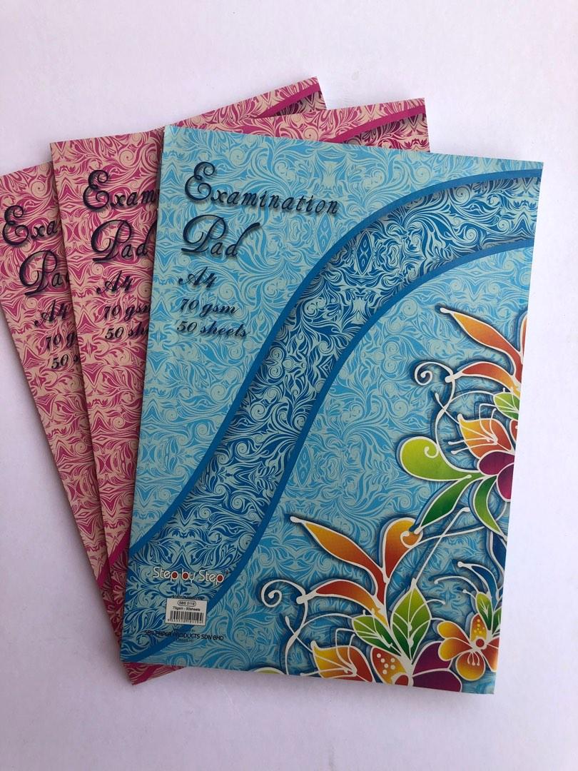 A4 Test Pad Examination Pad Account Book Nota Tulisan Karangan, Hobbies ...