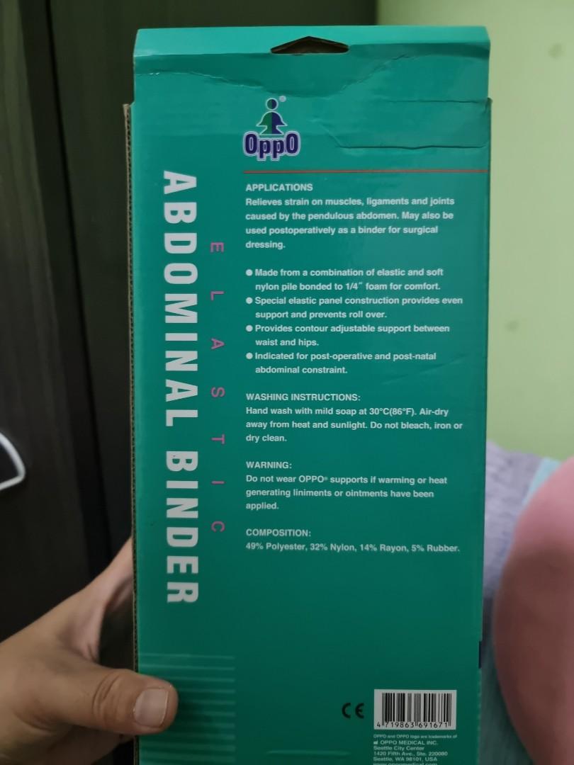 Abdominal Binder Health And Nutrition Braces Support And Protection On Carousell