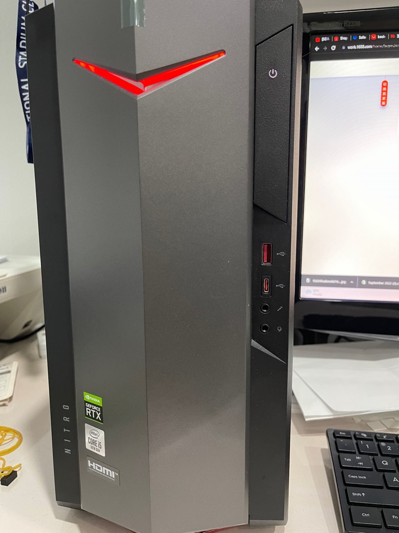 Under Warranty Lightly Used Acer Nitro 50, Computers & Tech, Desktops ...