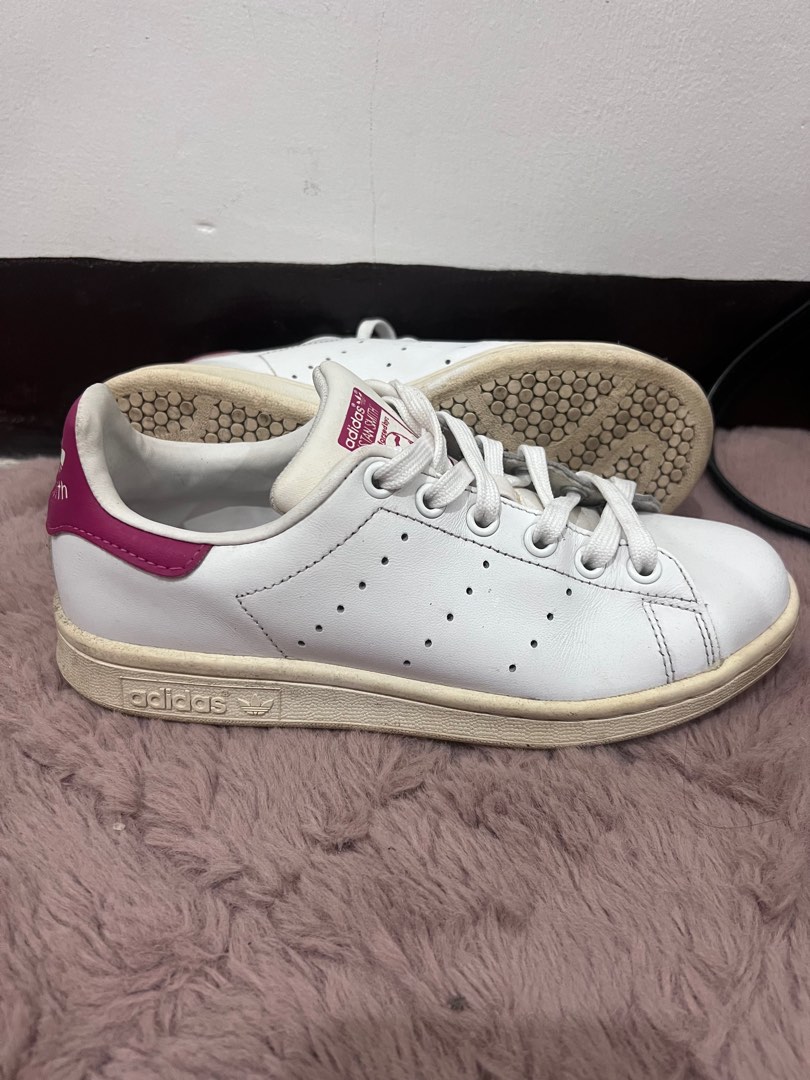 Adidas Stan Smith (pink), Men's Fashion, Footwear, Sneakers on Carousell