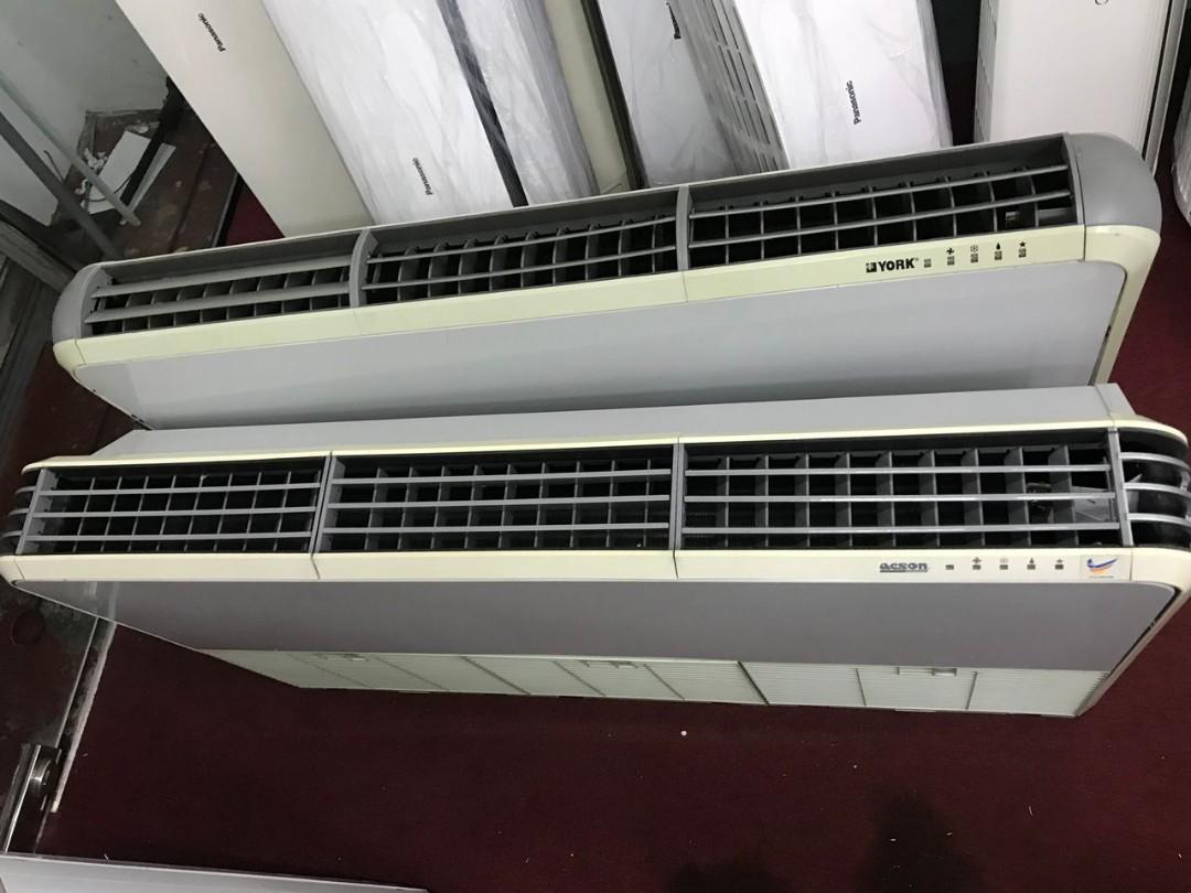 Aircond Ceiling Exposed York 2.5hp L7024, TV & Home Appliances, Air ...