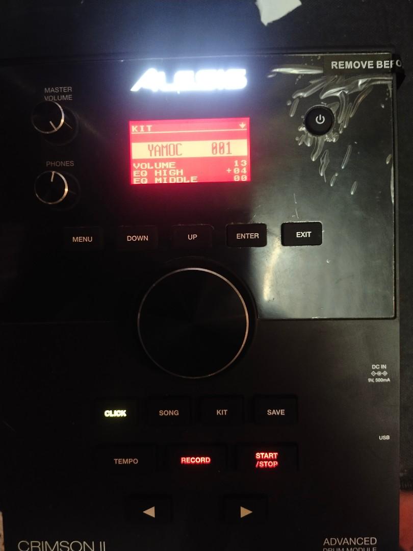 Alesis crimson kit II module, Hobbies & Toys, Music & Media, Musical ...
