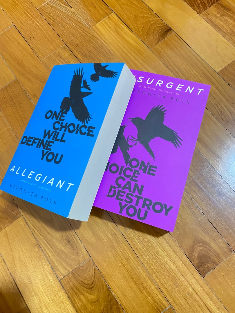 Allegiant and Insurgent by Veronica Roth (divergent series), Hobbies ...